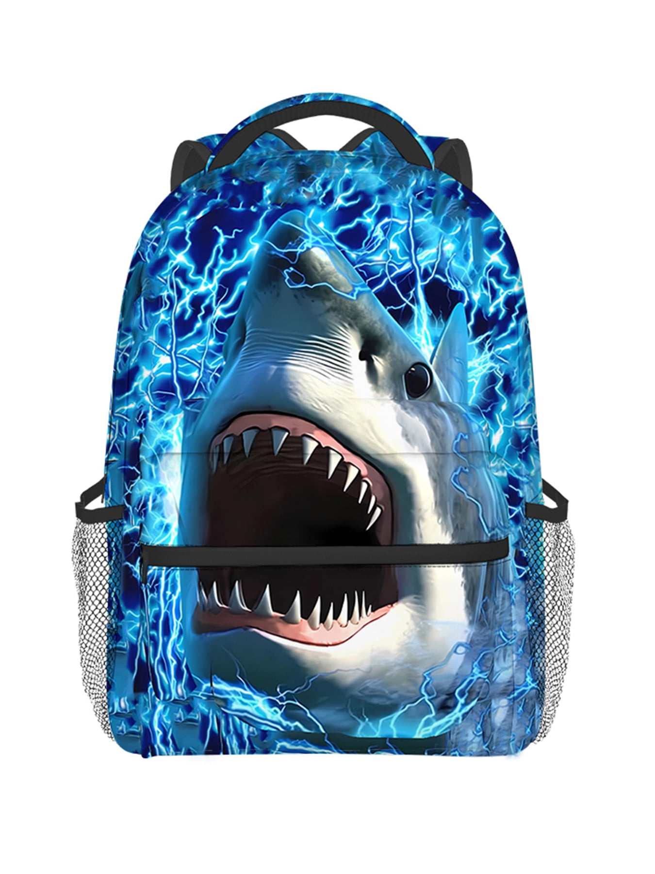 Cartoon Backpack 17 Inch Backpack for Cute shark Bag Large-Capacity Bag ...