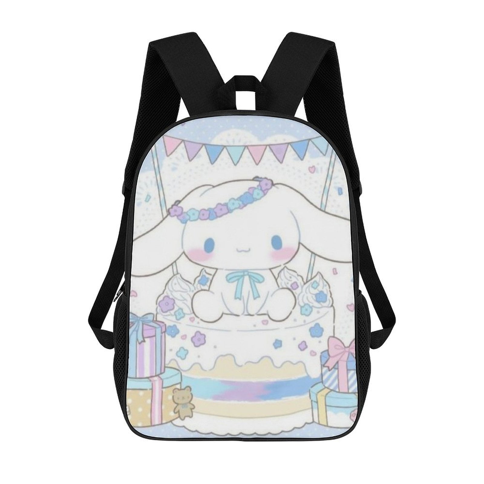 Cartoon Backpack Cinnamoroll Anime Peripheral Black Computer Bag Comic ...