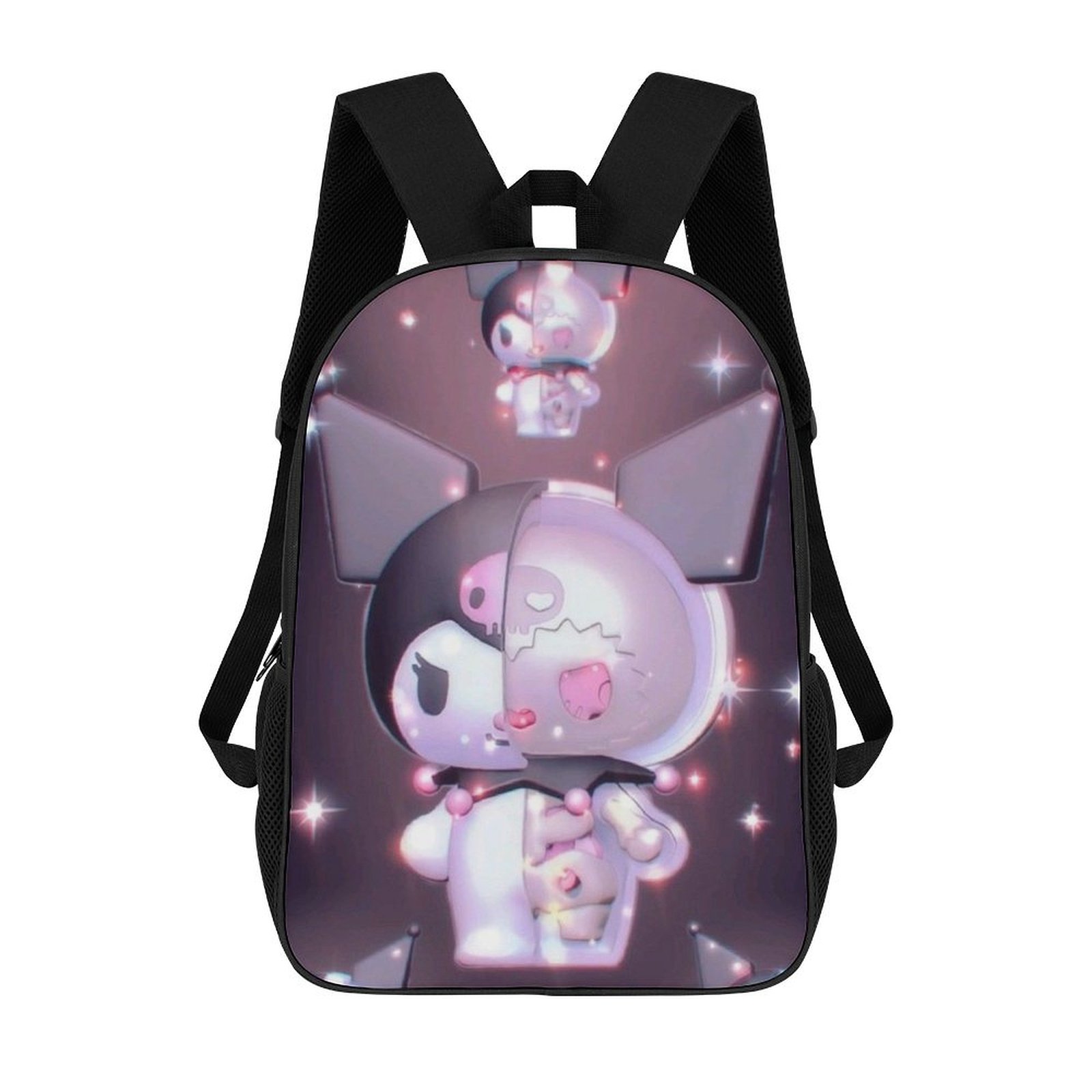 Cartoon Backpack Kuromi Anime Peripheral Black Computer Bag Comic ...