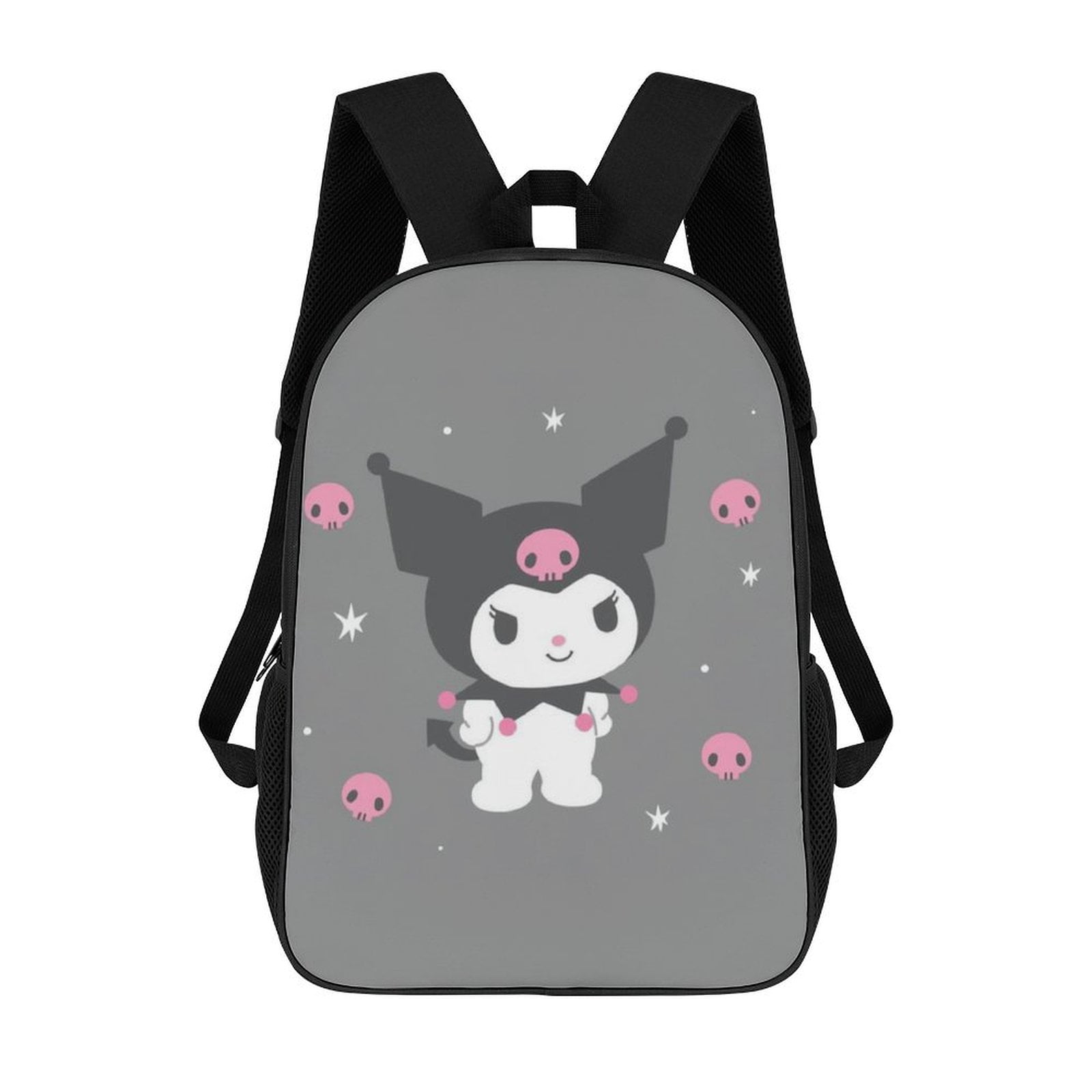 Cartoon Backpack Kuromi Anime Peripheral Black Computer Bag Comic ...