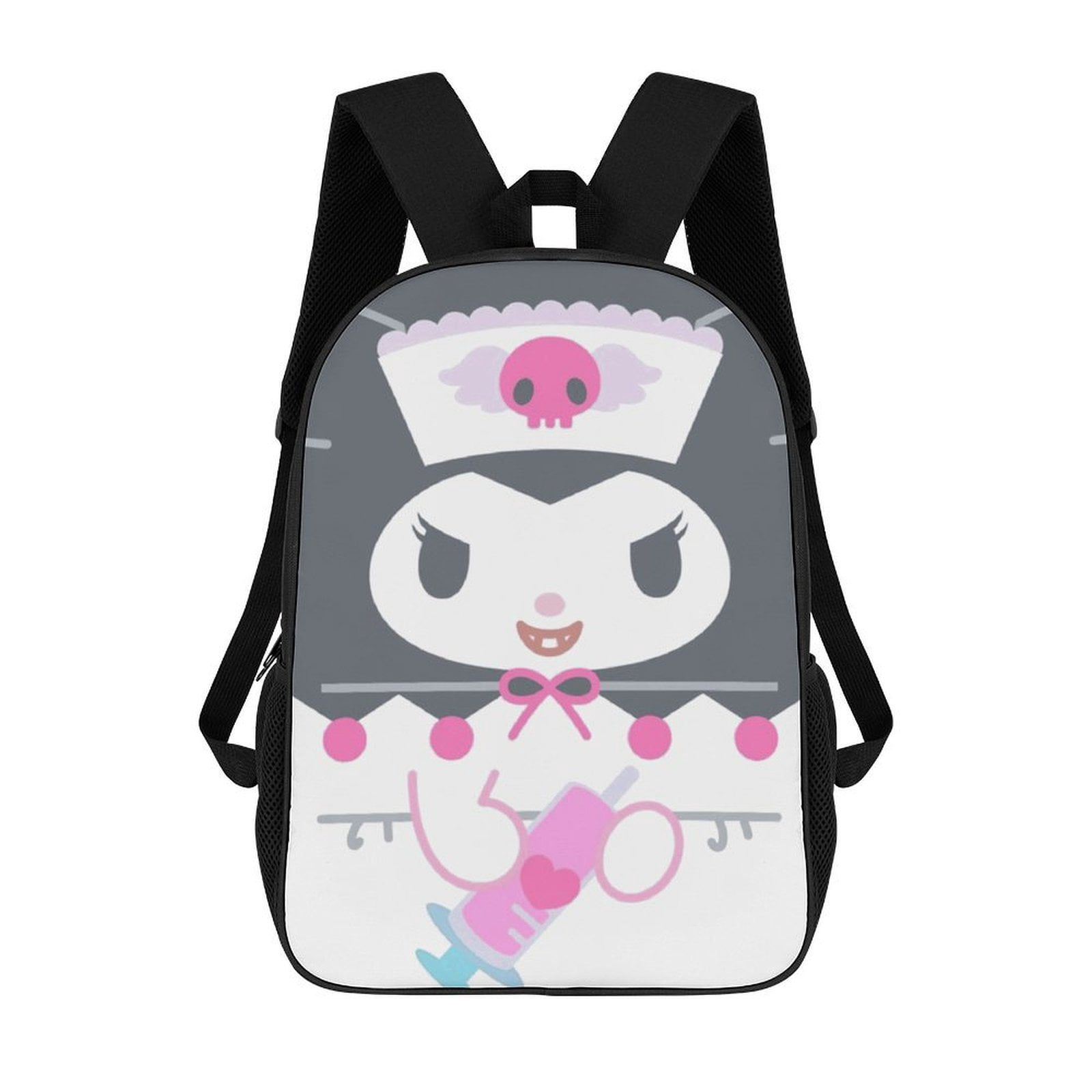 Cartoon Backpack Kuromi Anime Peripheral Black Computer Bag Comic ...
