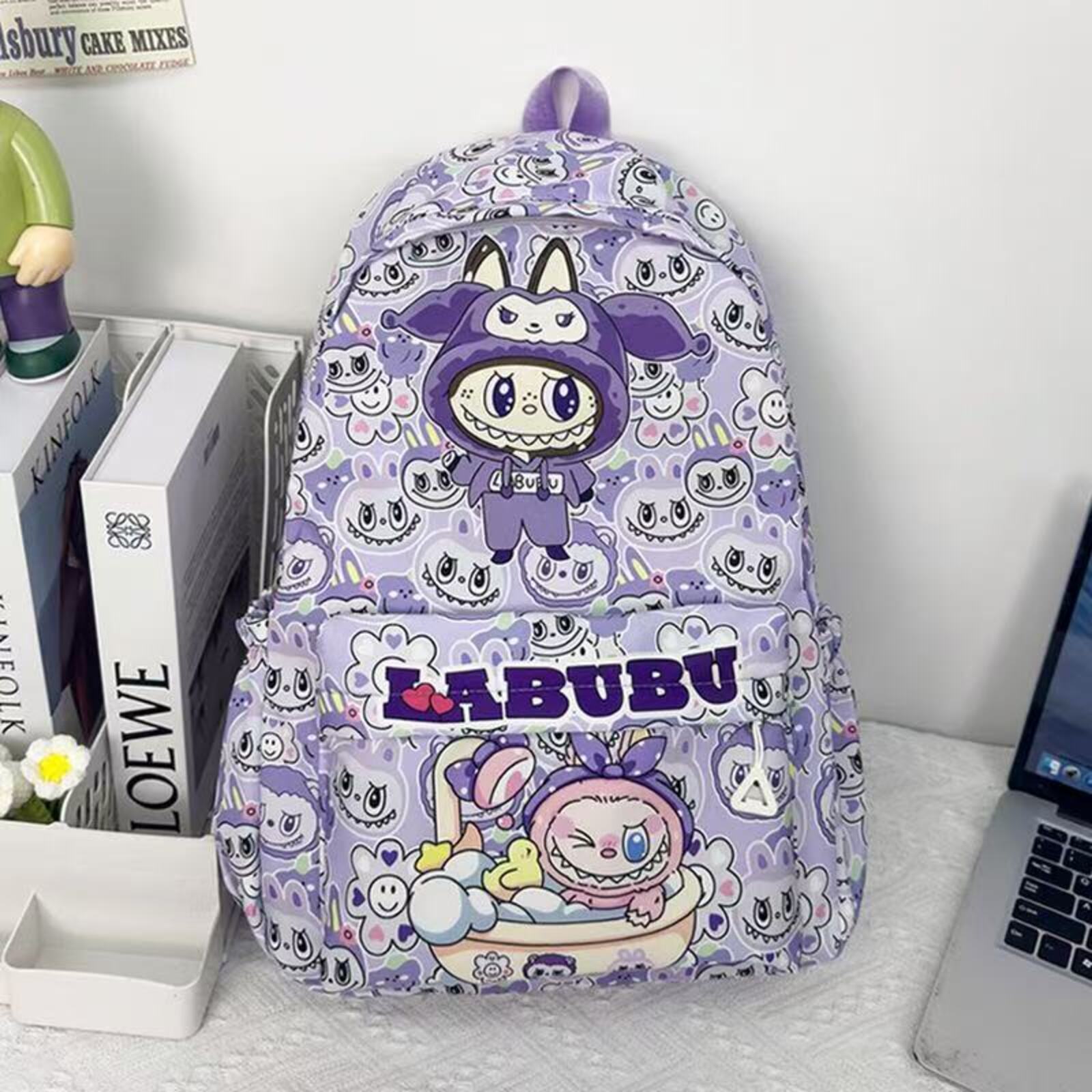 Cartoon Backpack Unisex Travel Backpack Cartoon 3D Printed Game Pattern ...