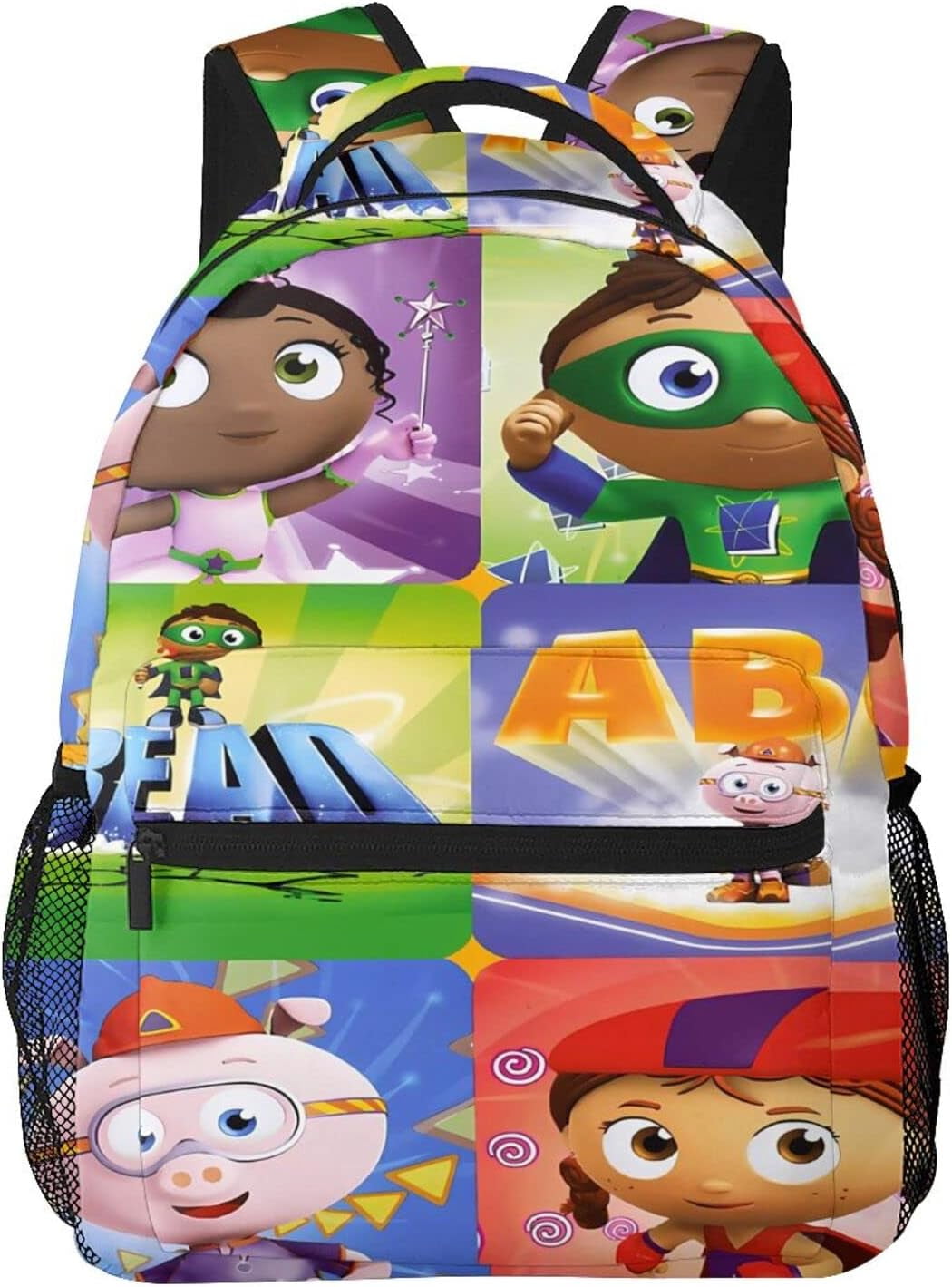 Cartoon Backpacks Super Anime Why! Adjustable Funny Laptop Backpack ...