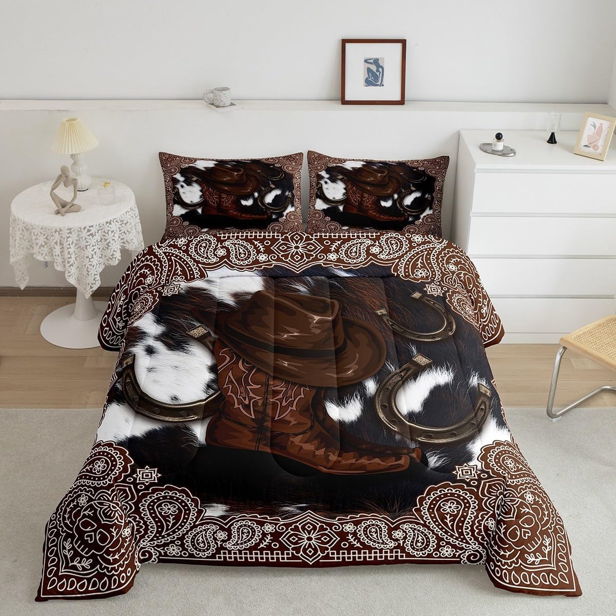 Cartoon Basketball Comforter Set Queen Size Sports Theme Bedding Set ...