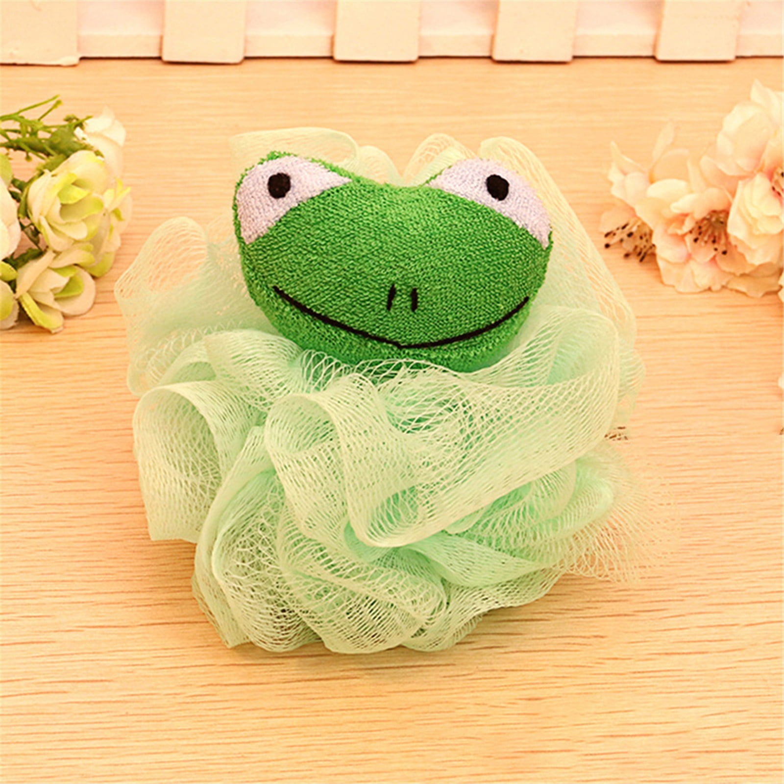 Cartoon Bath Flower Cute Bath Ball Under $5 Mbxmh Animal Shaped ...