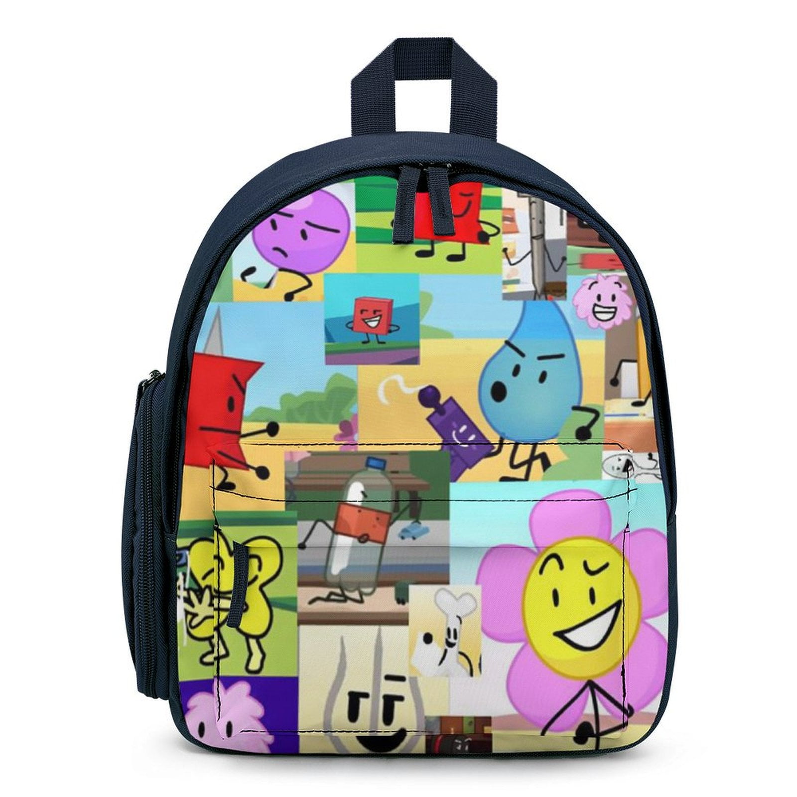 Cartoon Battle For Dream Island BFDI Schoolbag Backpack Bookbag ...