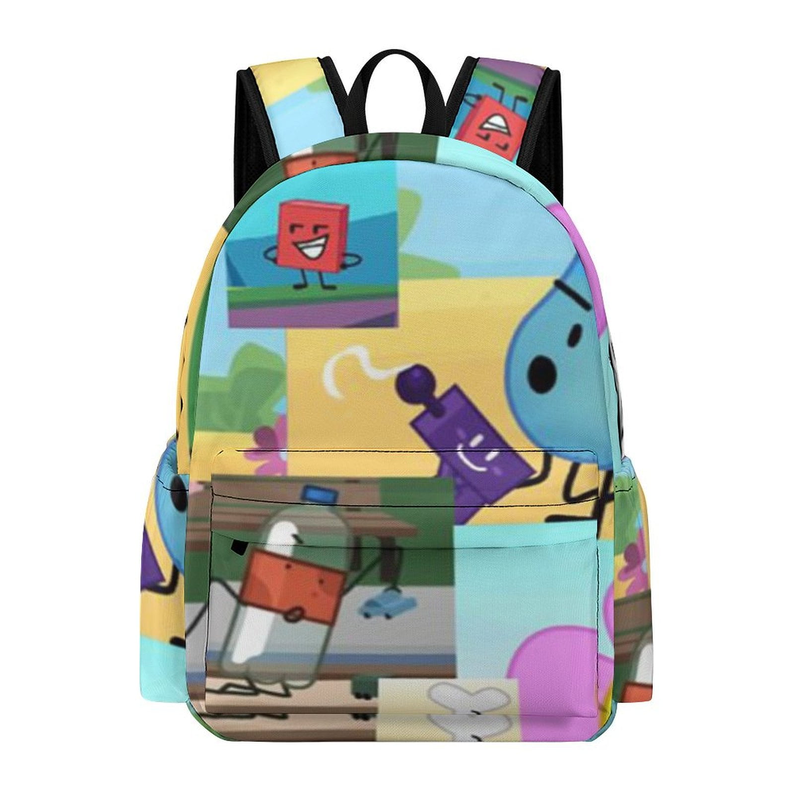 Cartoon Battle For Dream Island BFDI Schoolbag Backpack Daypack Student ...