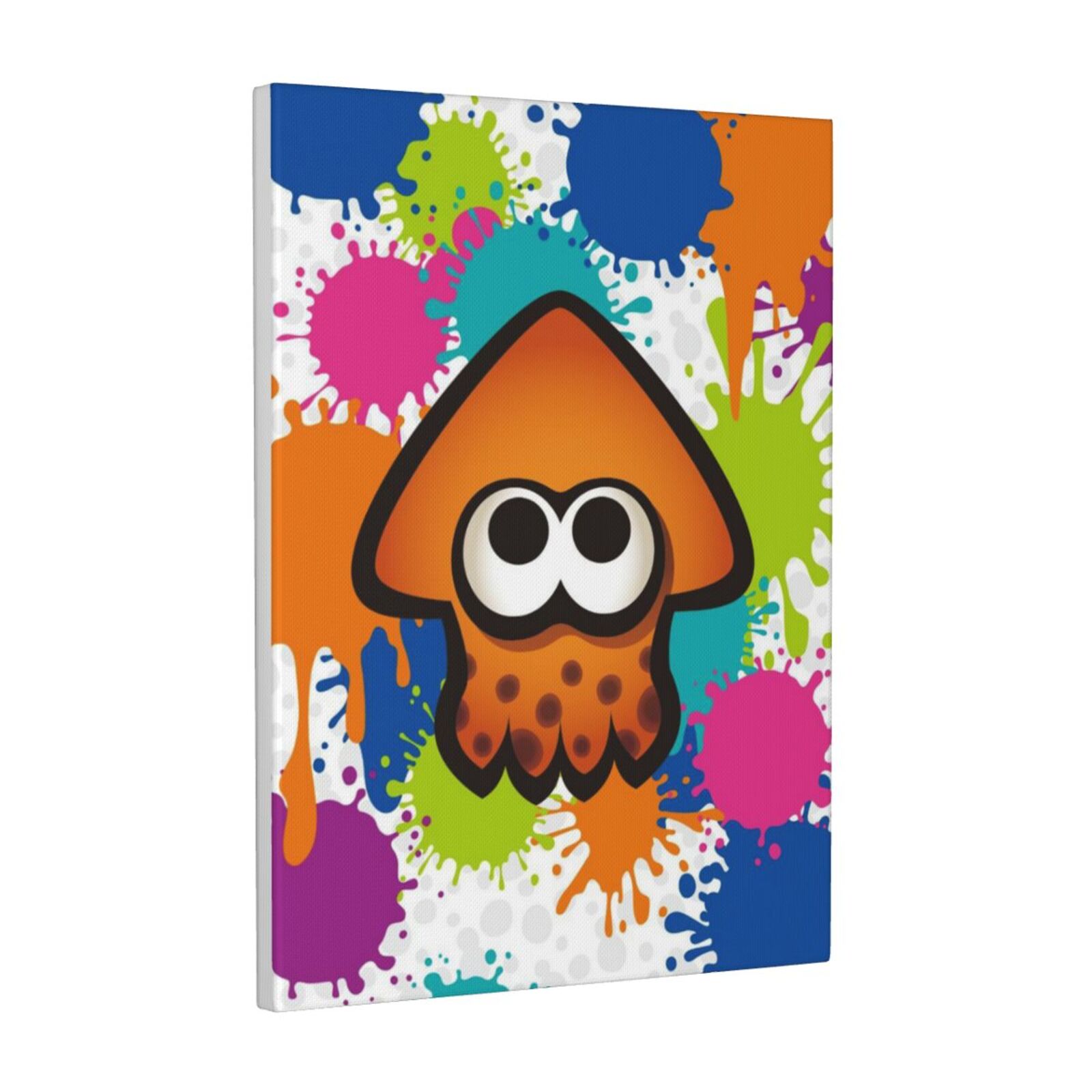 Cartoon Battle Splatoon Canvas Decorative Picture Frame Wall Poster Art ...