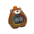 Cartoon Bear Alarm Clock With Ambients Lighting Customizable Timer ...