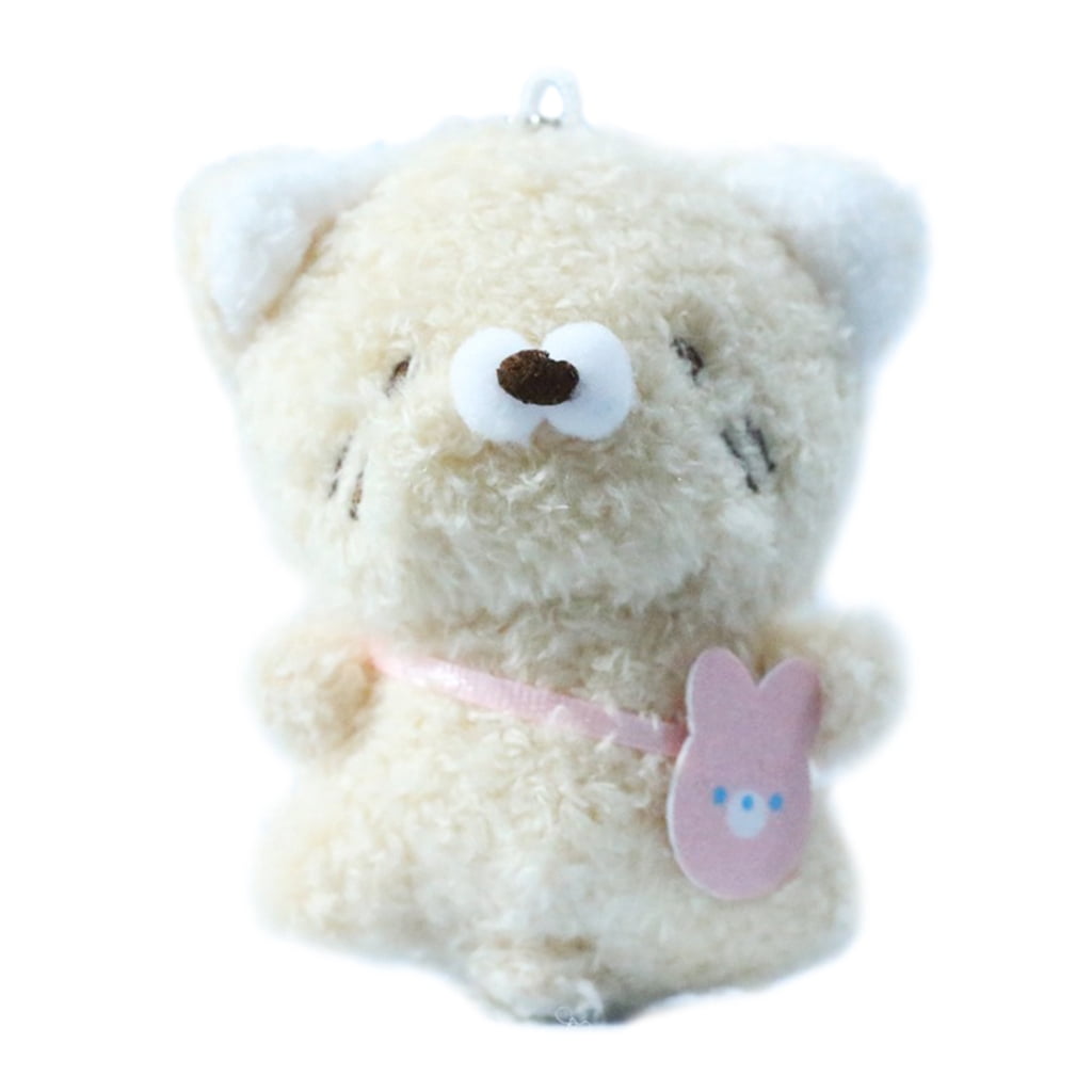 Cartoon Bear Bag Pendant Plush Backpack Decors Kids School Bag Ornament ...