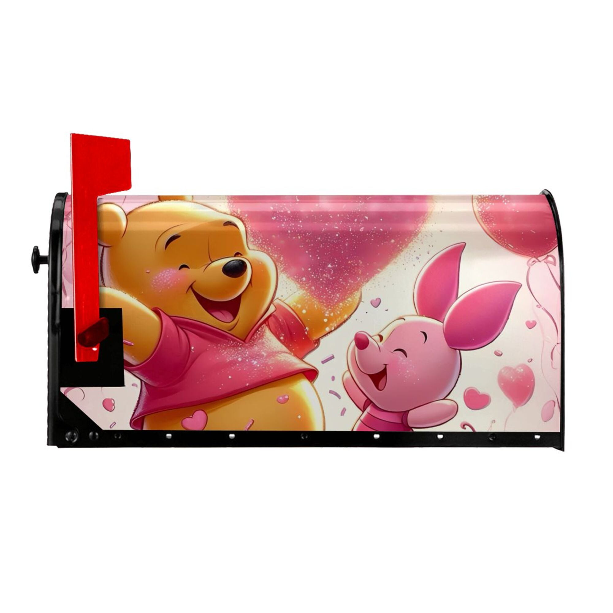 Cartoon Bear Mailbox Cover Magnetic Standard Size Waterproof Sun ...