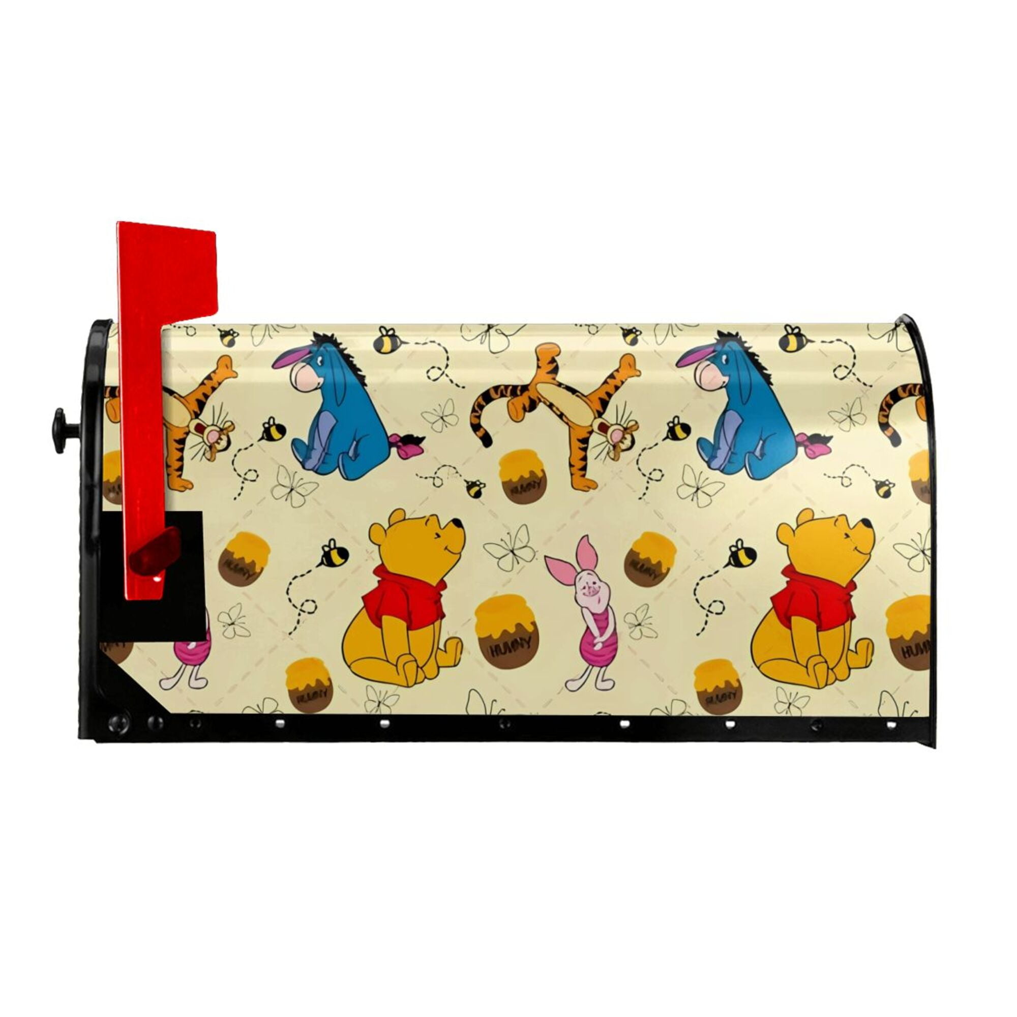 Cartoon Bear Mailbox Cover Magnetic Standard Size Waterproof Sun ...