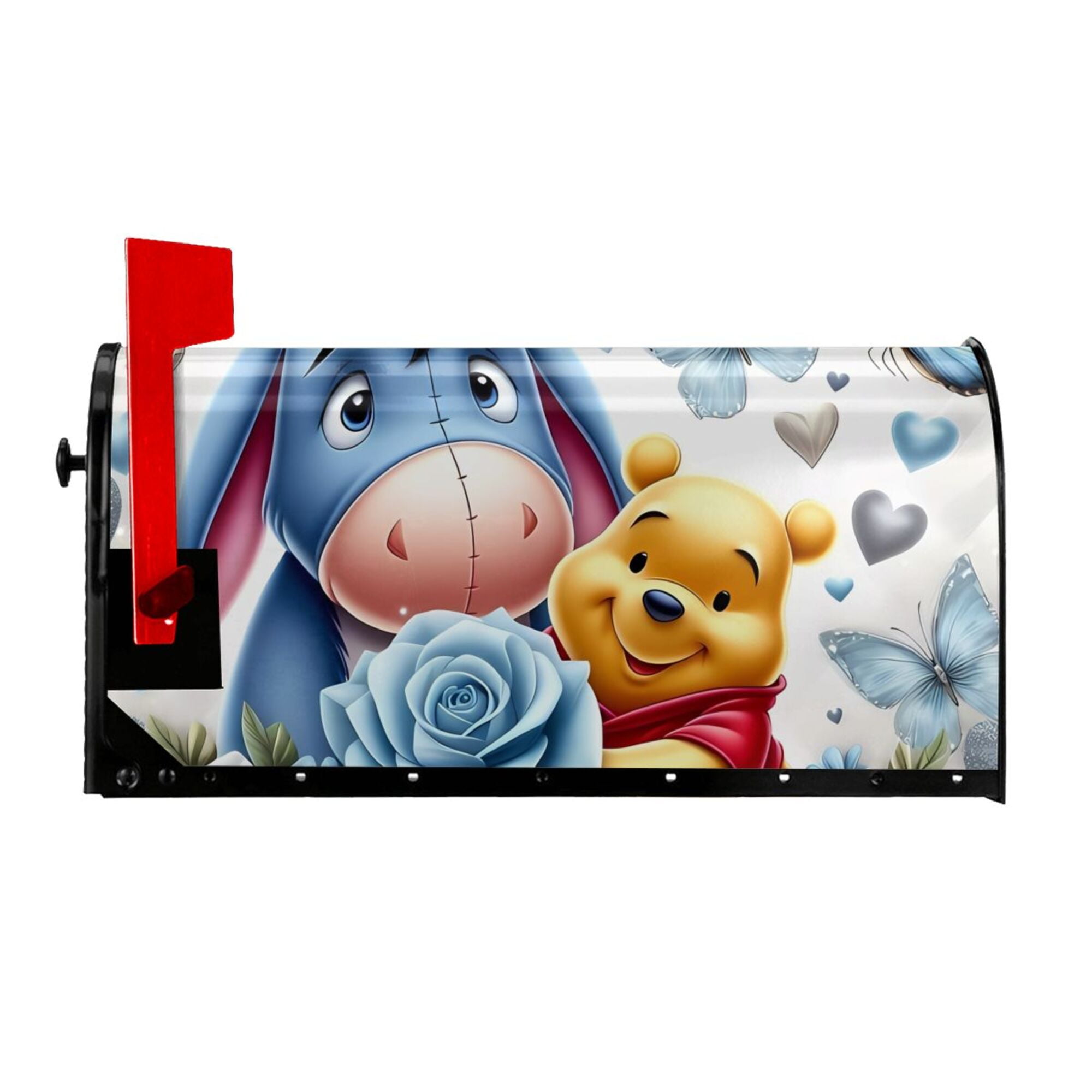Cartoon Bear Mailbox Cover Magnetic Standard Size Waterproof Sun ...