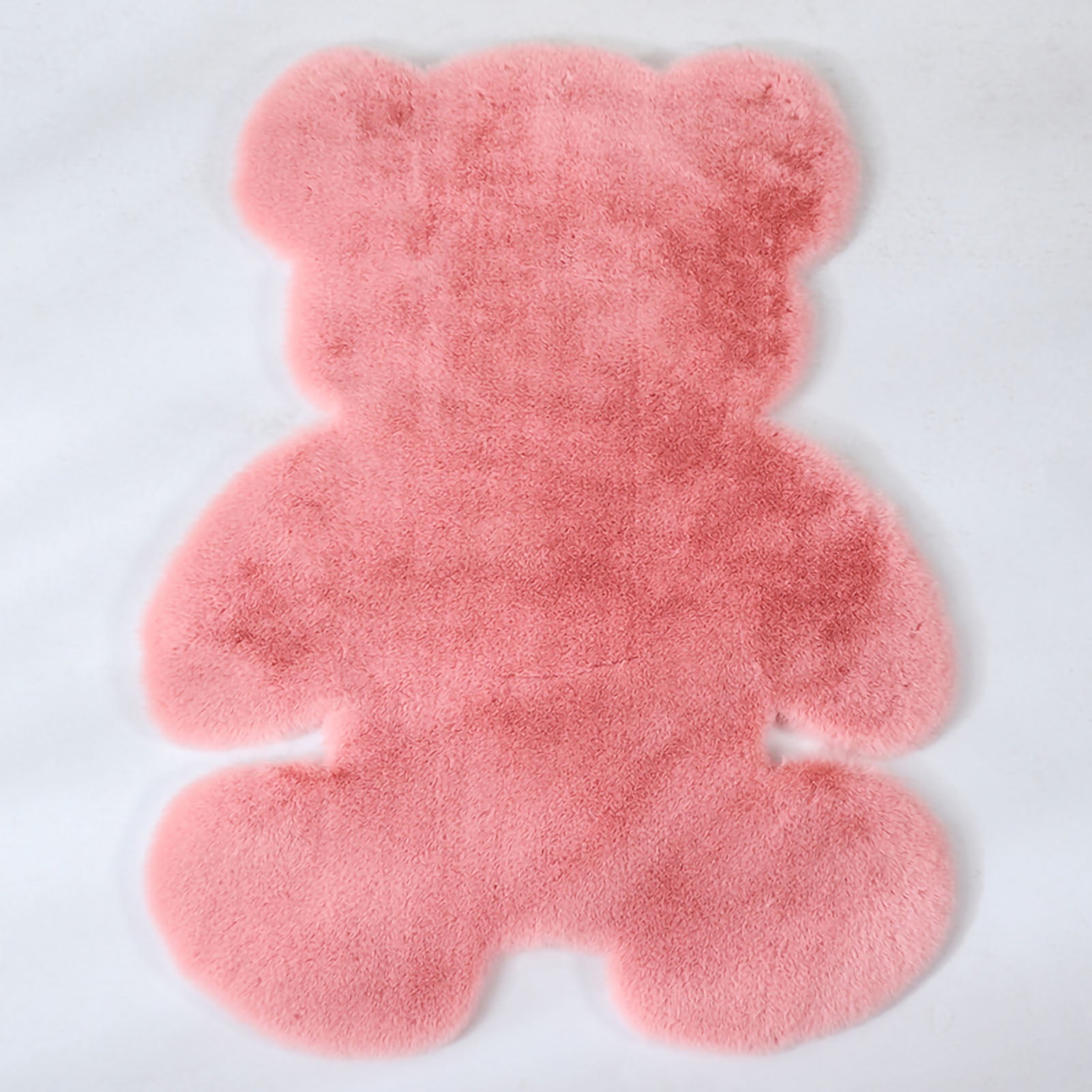 Cartoon Bear Rug Animals Shape Simple Cute Style Soft Comfortable ...