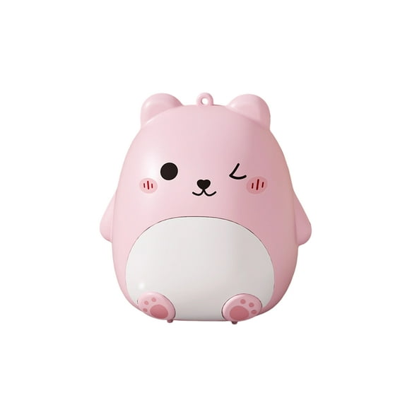 Cartoon Bear Shaped Box Partitioned Compartments Clear Identification ...