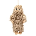 Cartoon Bear Shaped Fuzzy Ball Hand Towels, 3D Cute Animals Soft ...