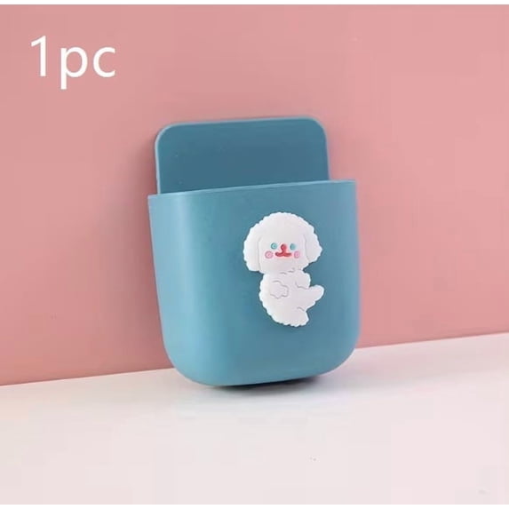 Cartoon Bedside Storage Box - Multi-Functional Organizer for Remote ...