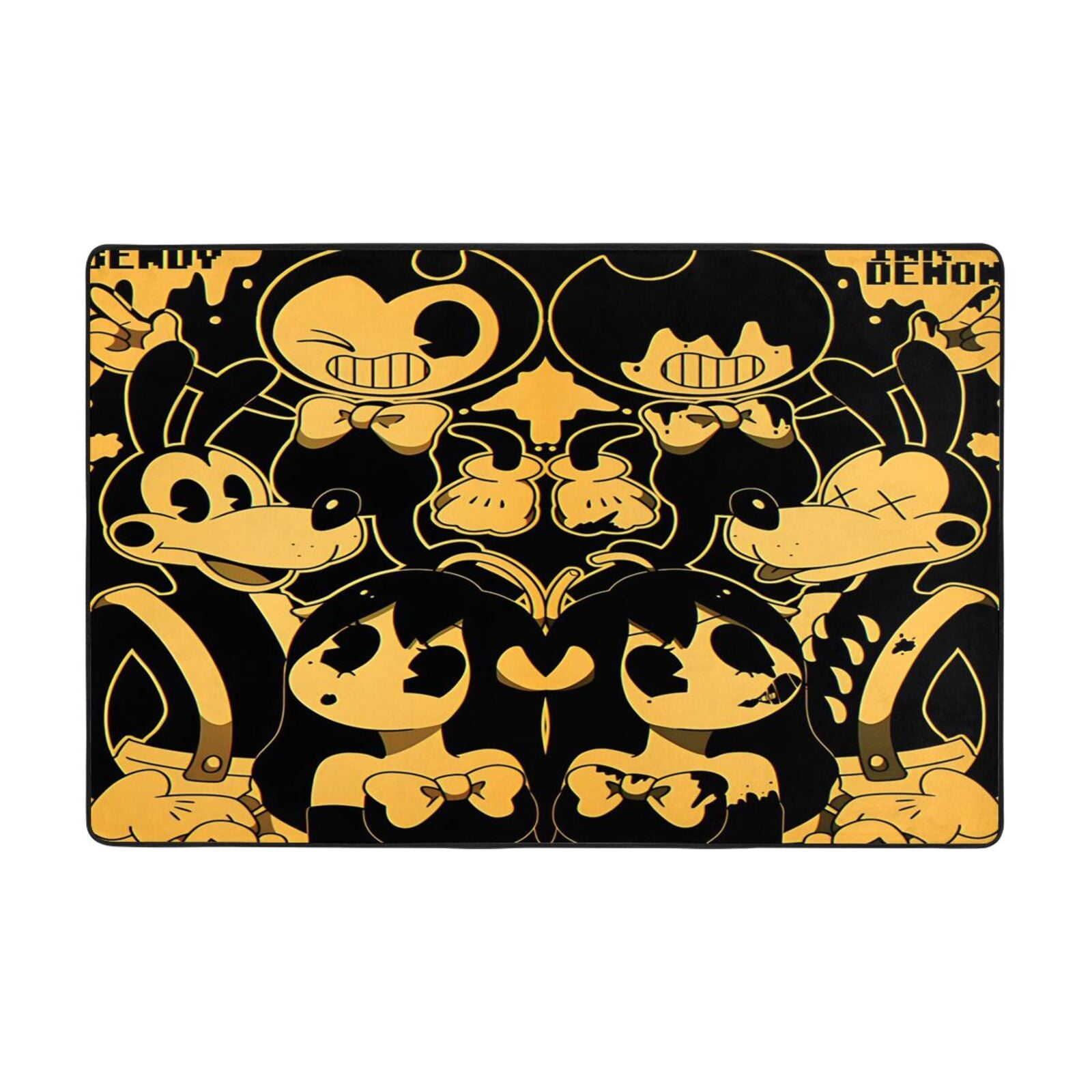 Cartoon Bendy And The Ink Machine Rugs Washable Cover Floor Rug Carpets ...