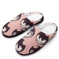Cartoon Bendy Fuzzy Cotton Slippers For Womens Lightweight Anti-slip ...