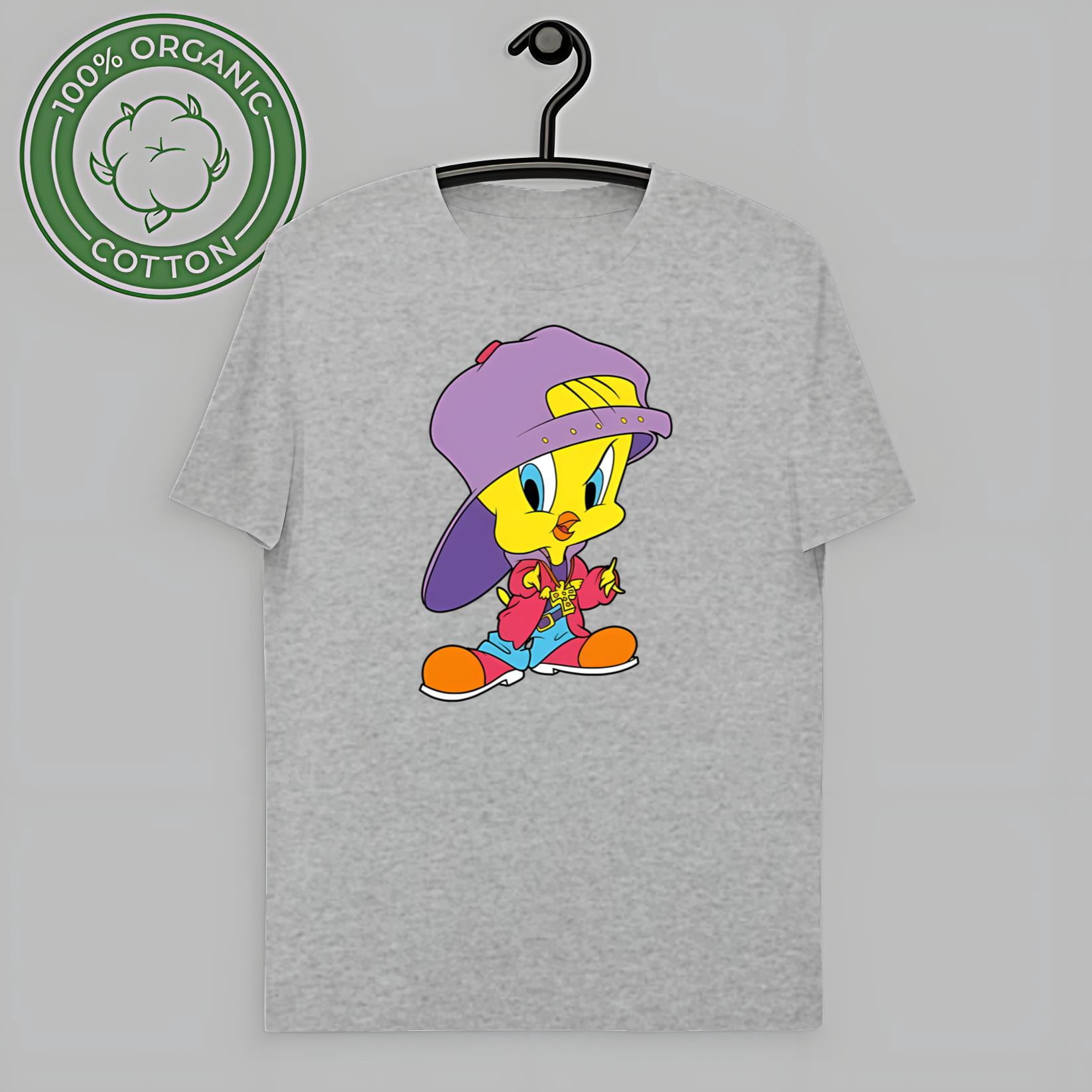 Cartoon Bird Hip-Hop Graphic Shirt S-3XL - Walmart.com