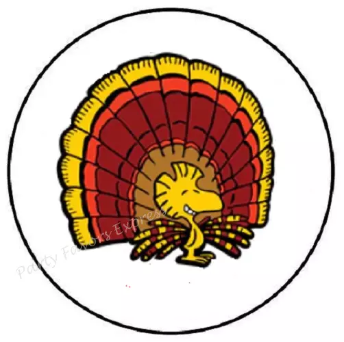 Cartoon Bird Thanksgiving Turkey Sticker Party Favors Sticker Envelope ...