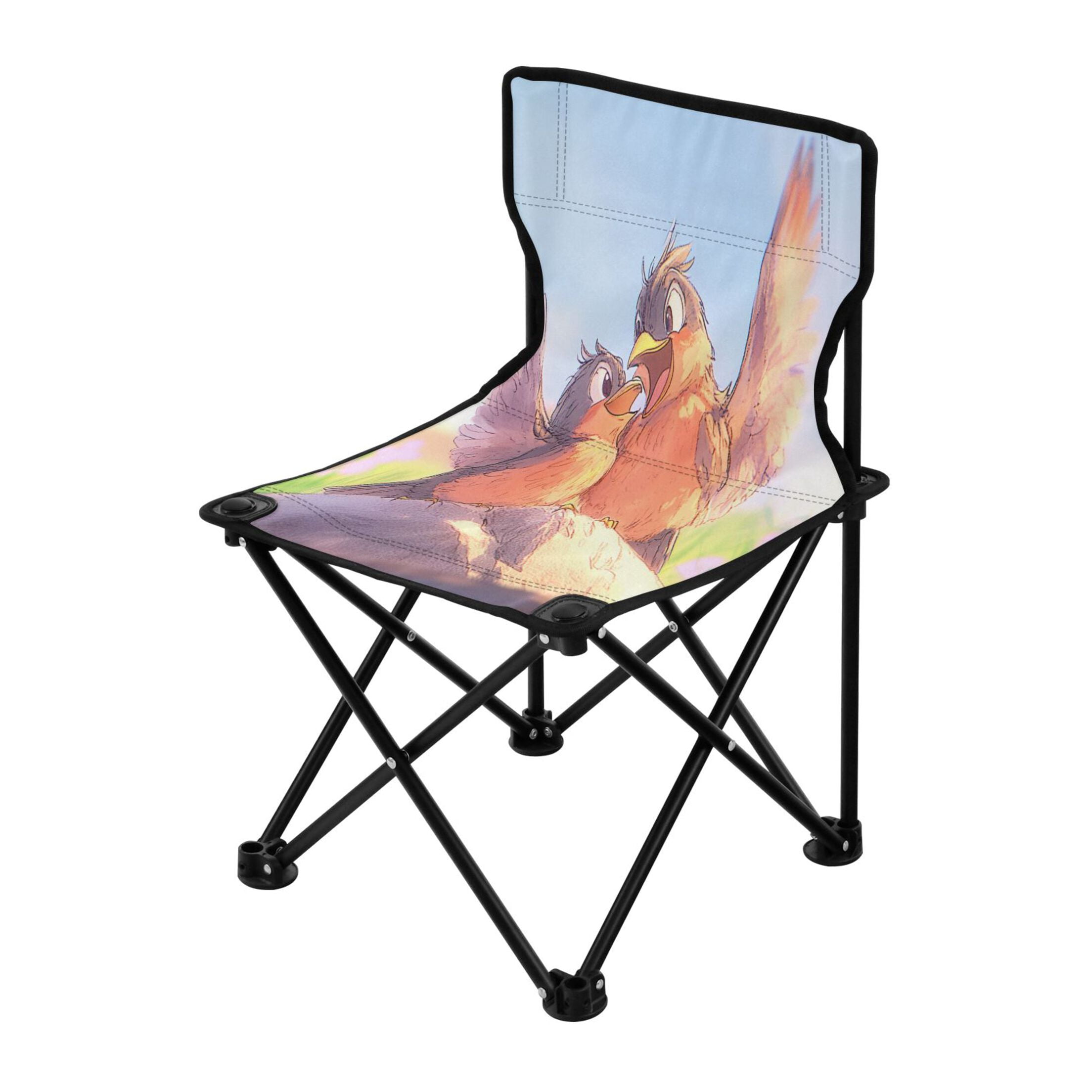 Cartoon Birds Singing Kids Camping Chairs Folding Chair for Children 14 ...