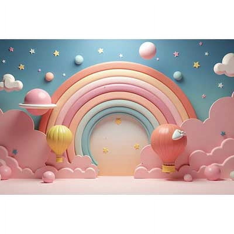 Cartoon Birthday Background Photography Astronaut Planet Interstellar ...