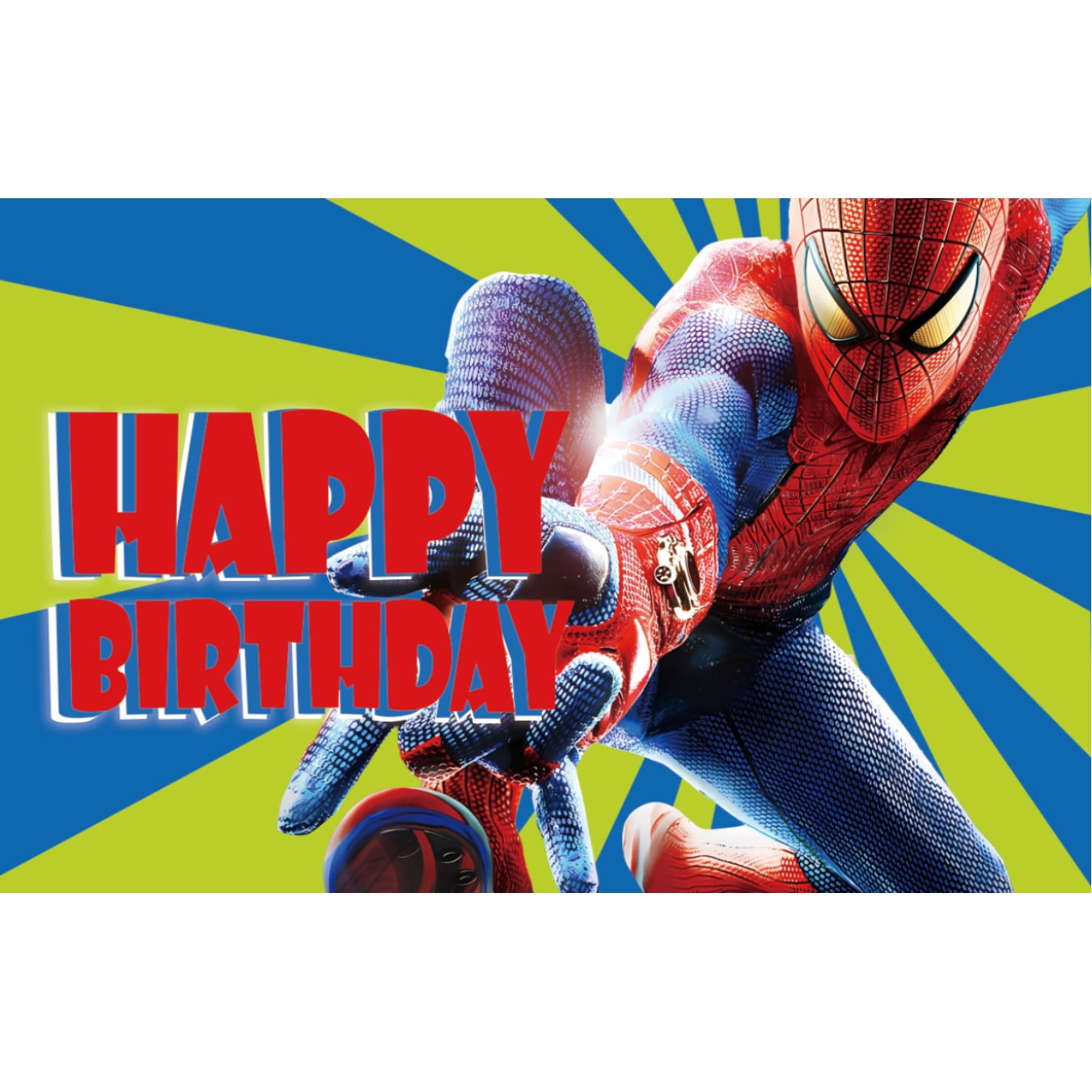 Cartoon Birthday Decorations,Spider Backdrops for Party Decorations ...