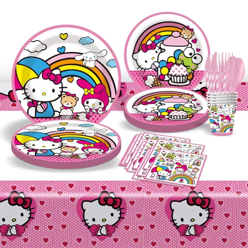 Cartoon Birthday Decorations Supplies, Cartoon Kitty Party Decorations ...