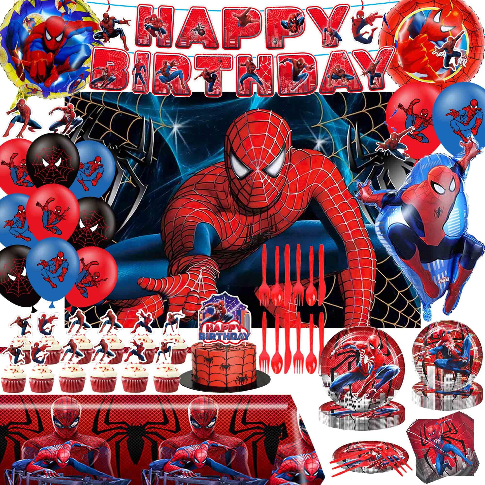 Cartoon Birthday Party Decorations Include Tablecloth, Tableware, MHD1Happy Birthday Banner ...