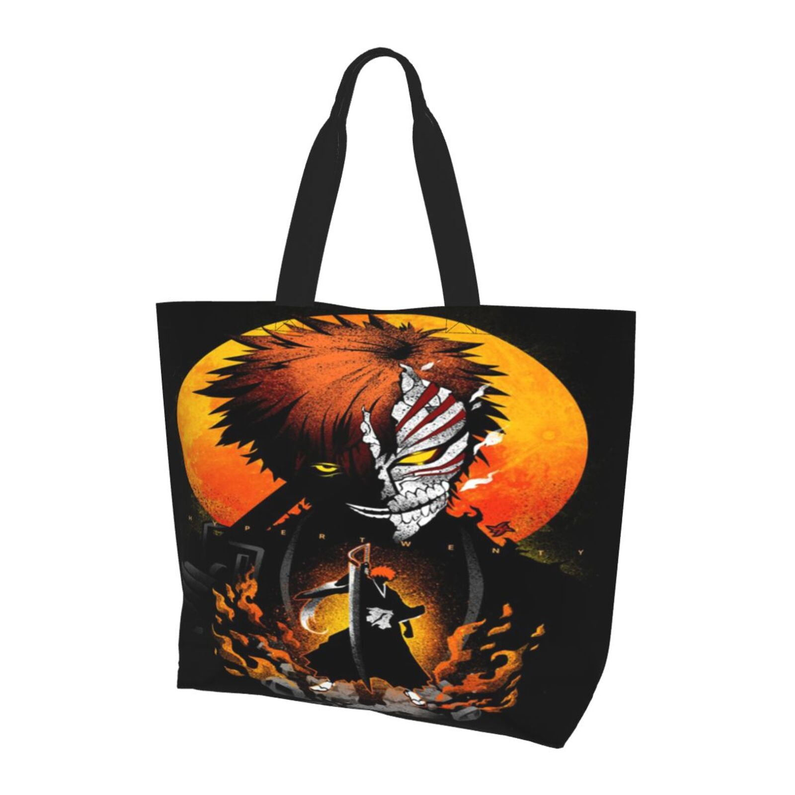 Cartoon Bleach Ichigo Kurozaki (10) Totes Bag Shopping Shoulder Bags ...