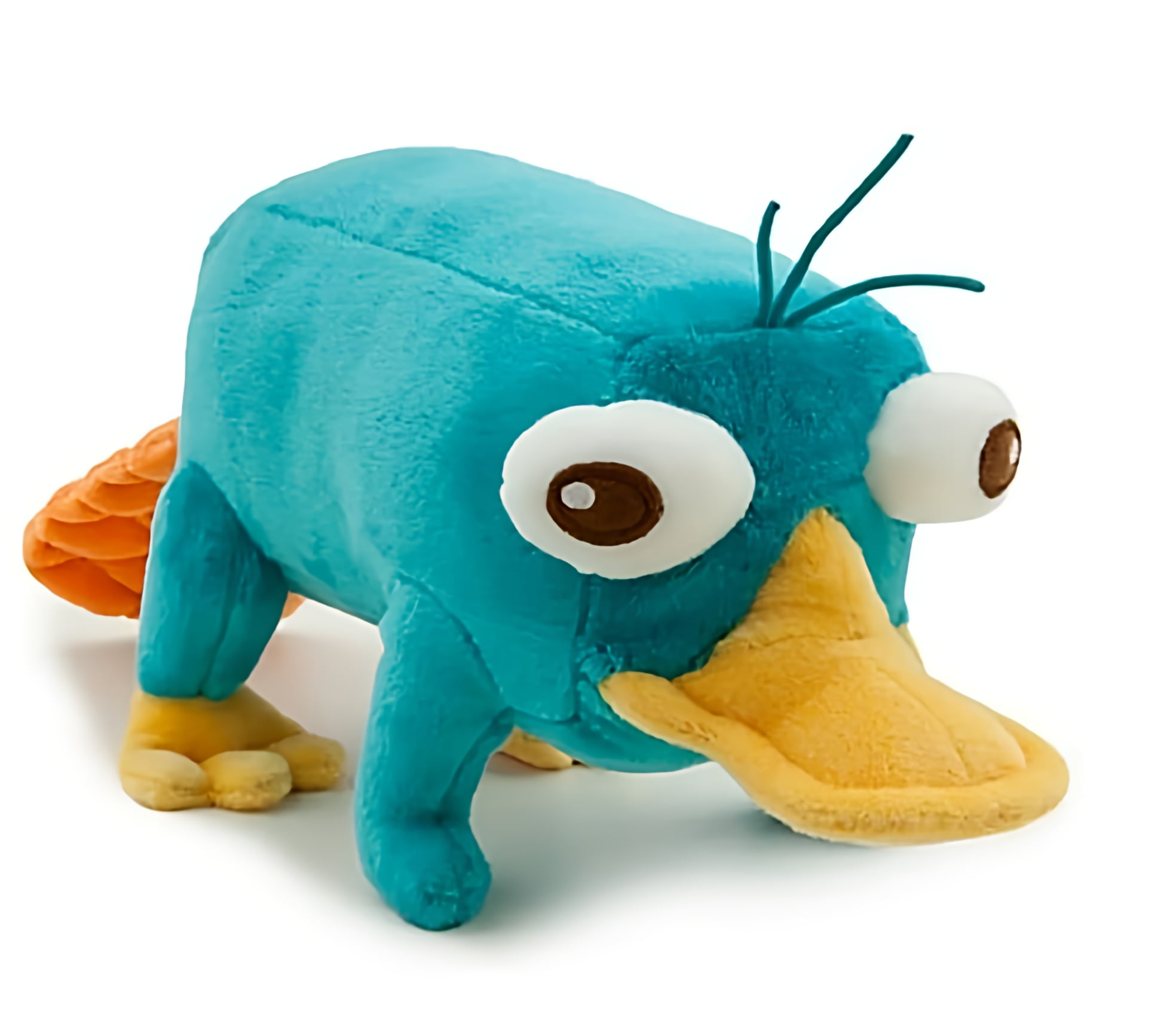 Cartoon Blue Platypus Stuffed Animal,Collectible Decorative Big Eyes ...