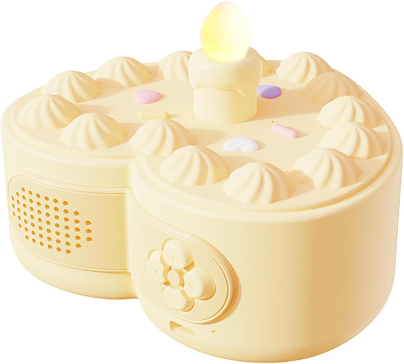 Cartoon Bluetooth Speaker for Kids Portable Wireless Cake-Shaped ...