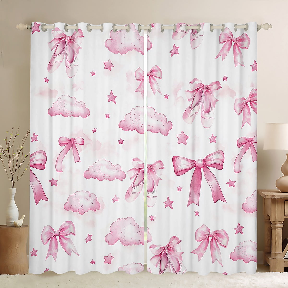 Erosebridal Neon Lightning Curtains and Drapes (42x84), Cloud 30%-50% ...