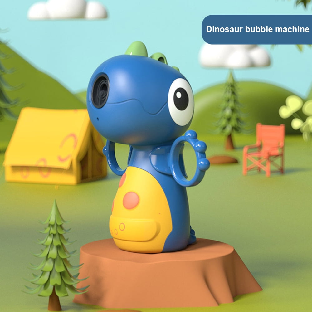 Cartoon Bubble Machine for Kids Baby Cute Animal Bubble Gun Handheld ...