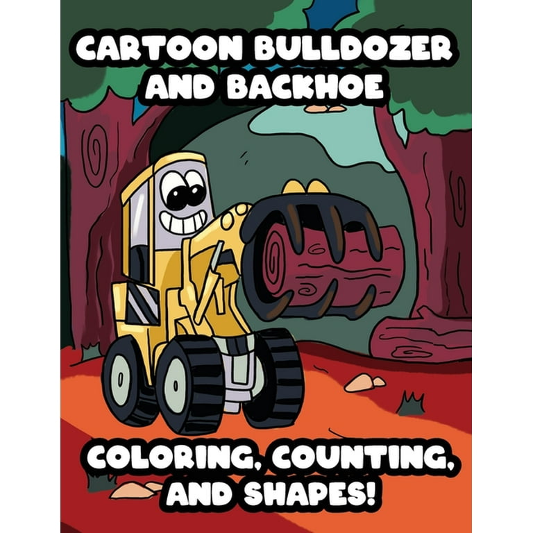 backhoe coloring pages