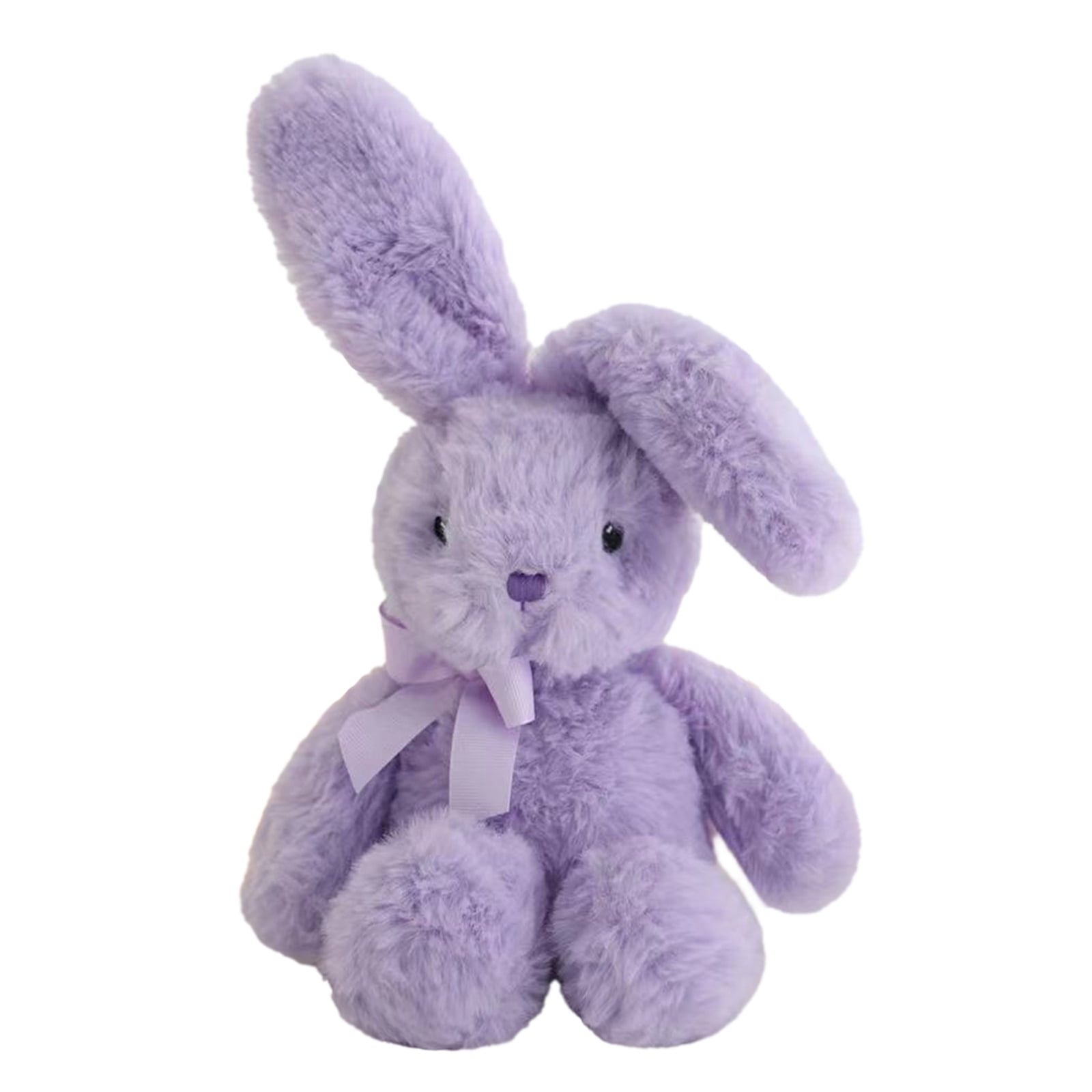 Cartoon Bunny Animal Stuffed Plush Doll, Cute Bow Rabbit Soft Toy ...