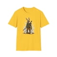 Cartoon Bunny Graphic Unisex Cotton Animal Animation Artwork Design Tee ...