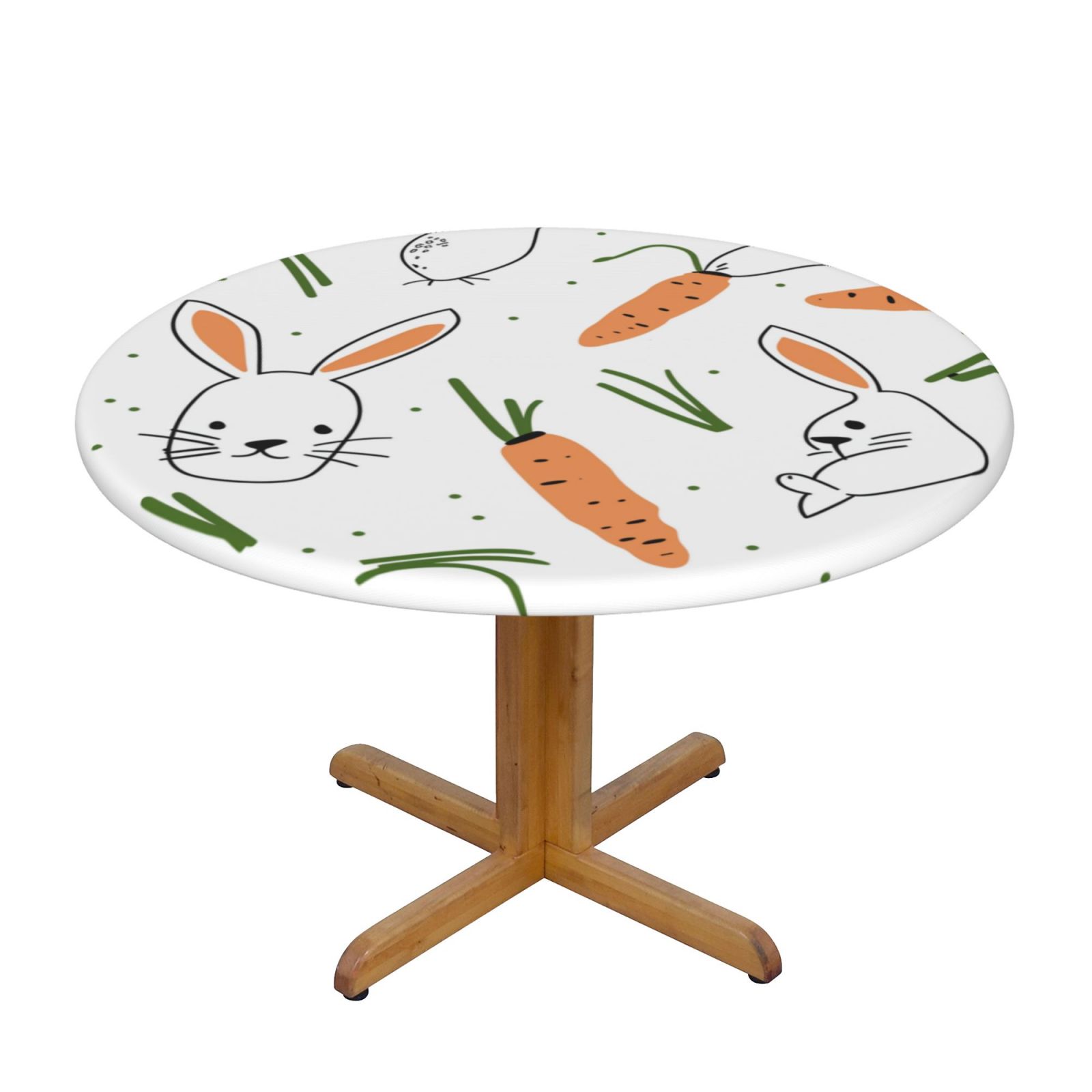 Cartoon Bunny and s Round Table Cloths , Table for Dining Table, Buffet ...