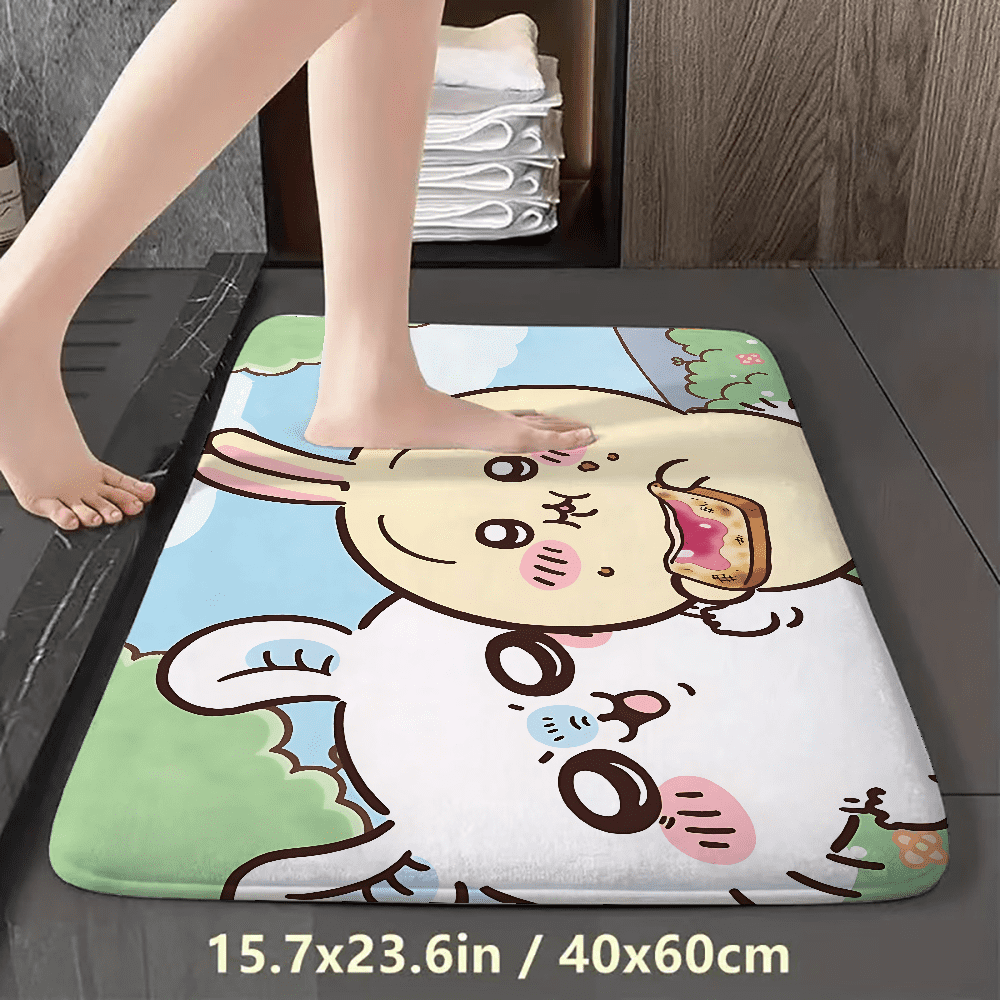 Cartoon C-Chiikawa Cute Colorful Floor Mat For Living Room Sofa Floor ...