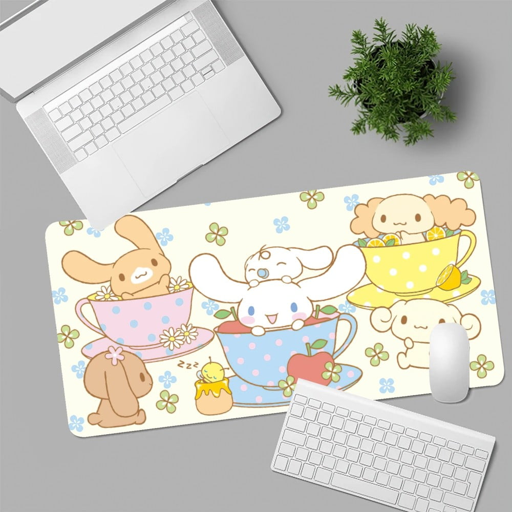 Cartoon C-Cinnamoroll cute dog Mousepad Computer Laptop Gamer Pad PC ...