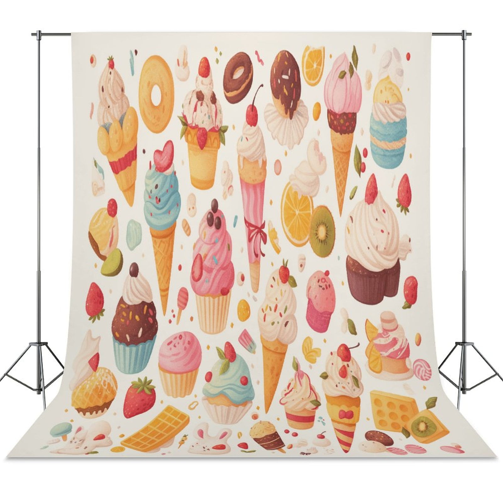 Cartoon Cake Backdrops for Photography Kids Adult Photo Booth Video ...