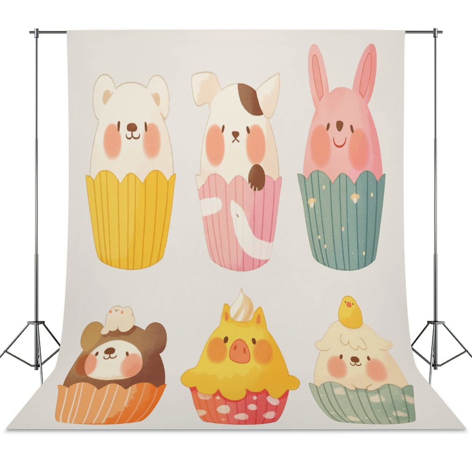 Cartoon Cake Backdrops for Photography for Party Backdrop Wedding ...