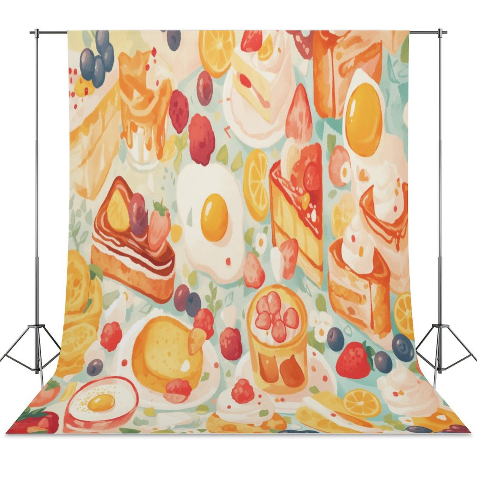 Cartoon Cake Backdrops for Photography for Party Backdrop Wedding ...