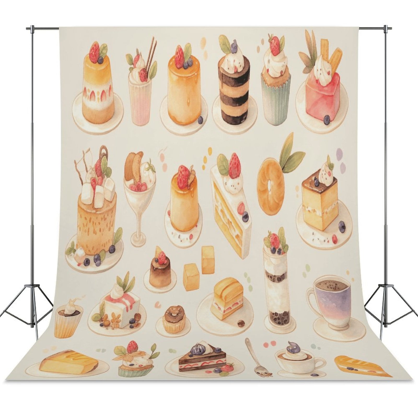 Cartoon Cake Backdrops for Photography for Party Backdrop Wedding ...