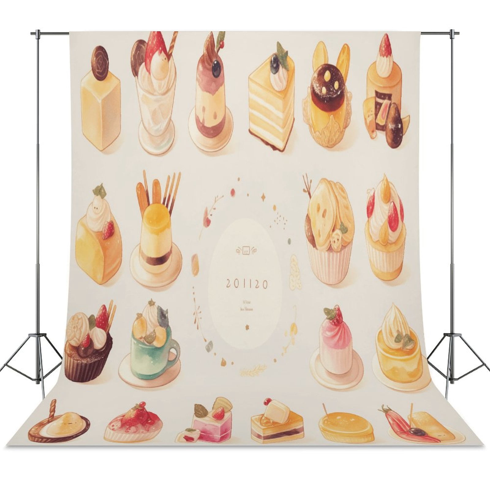 Cartoon Cake Backdrops for Photography for Party Backdrop Wedding ...