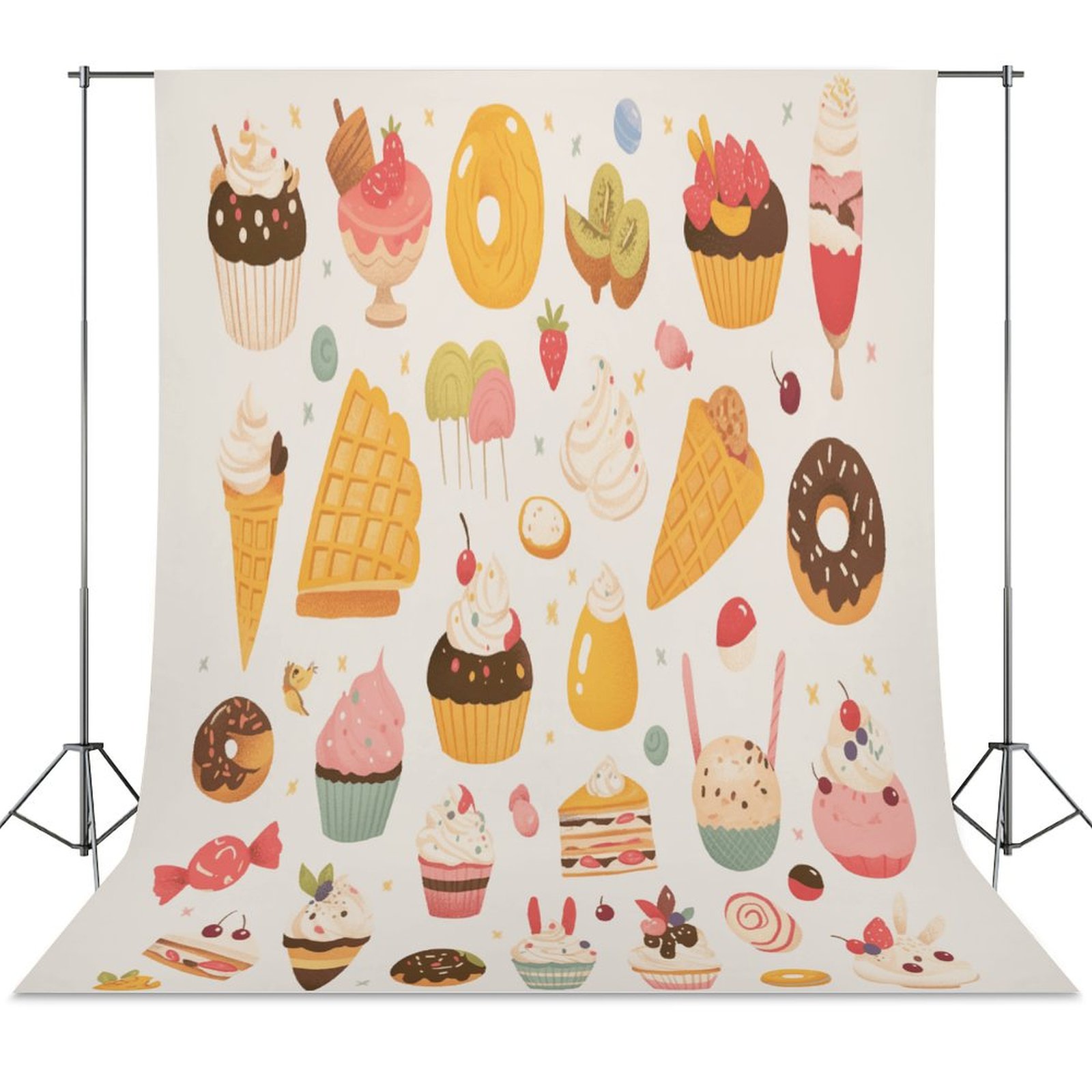 Cartoon Cake Backdrops for Photography for Party Backdrop Wedding ...