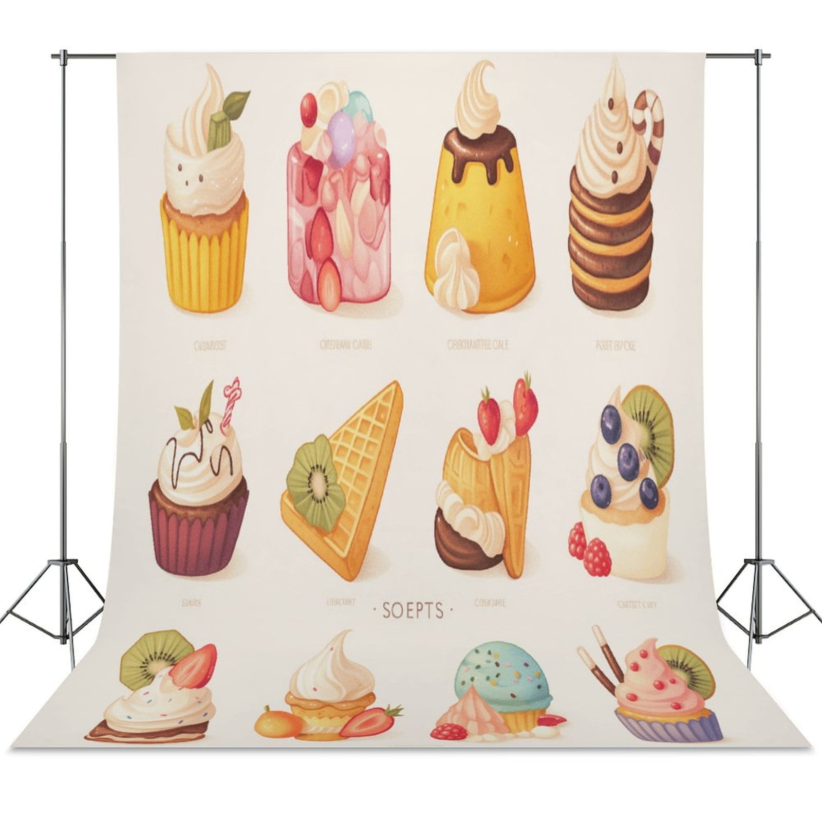 Cartoon Cake Backdrops for Photography for Party Backdrop Wedding ...