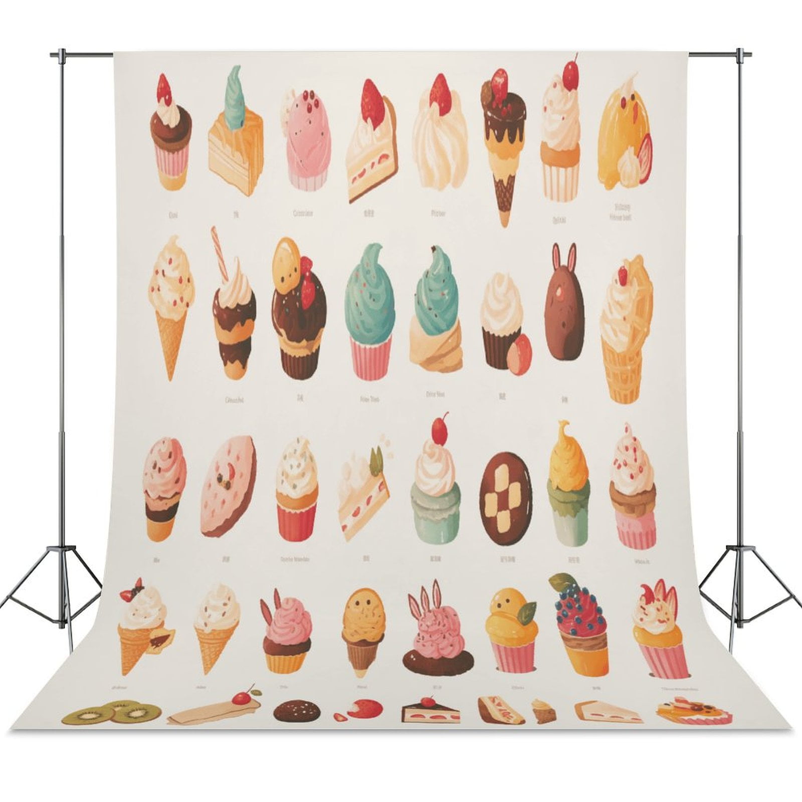 Cartoon Cake Backdrops for Photography for Party Backdrop Wedding ...