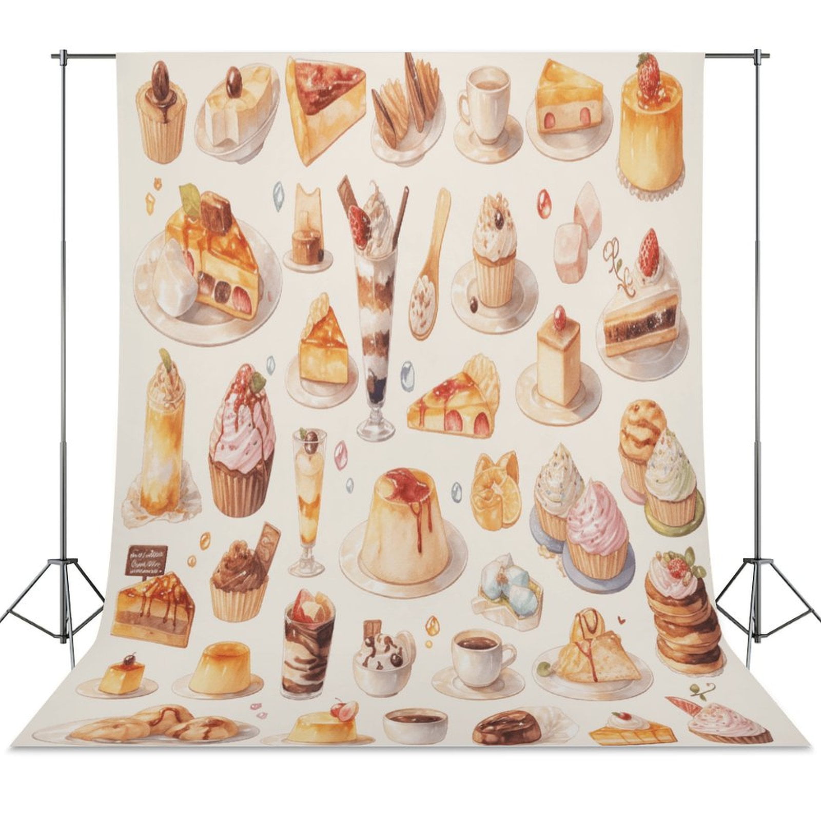 Cartoon Cake Backdrops for Photography for Party Backdrop Wedding ...